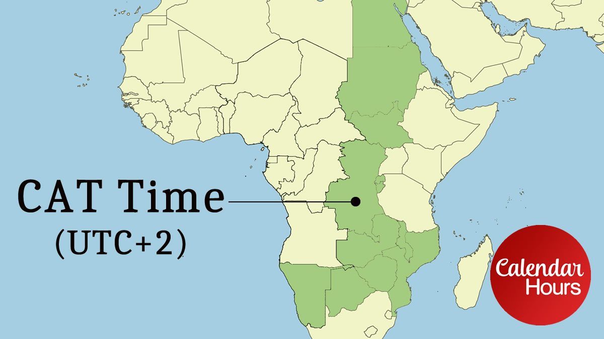 CAT Time Now Central Africa Time Zone 