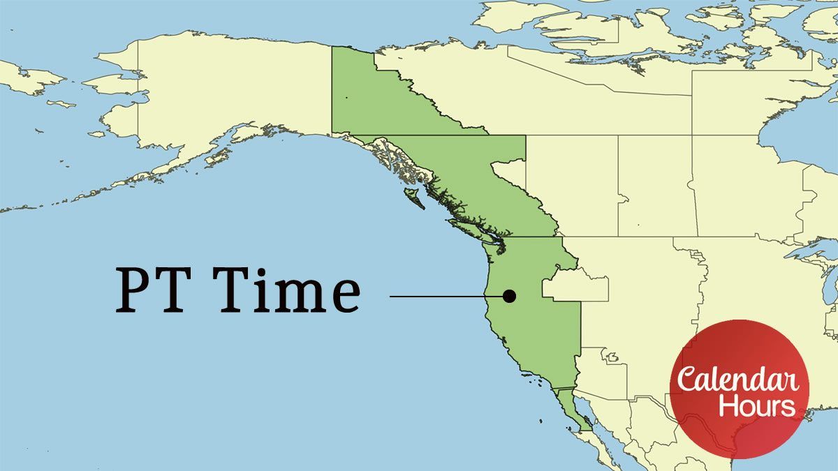 PT Time Now Pacific Time Zone PT Time Now Pacific Time Zone