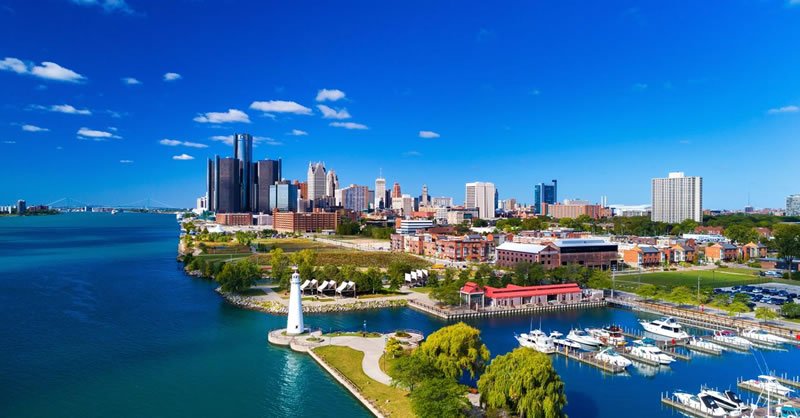 Current Time In Detroit, Michigan, USA ️